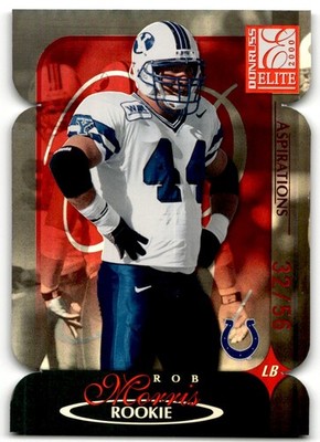 2000 Donruss Elite Aspirations Rob Morris Rookie 32/56 BYU Cougars | eBay