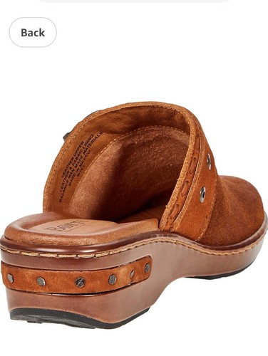 Women’s Born Tru Buckle Strap Leather Clog | eBay