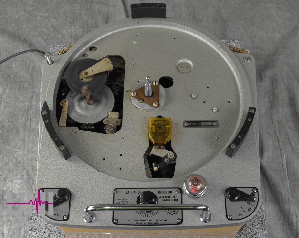 GARRARD MODEL 301 Idler Drive Turntable **SCHEDULE NO 51400/2 H | eBay