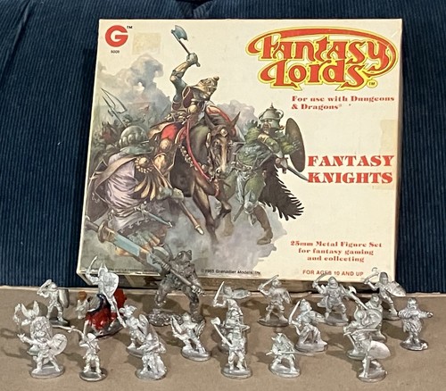 21 Grenadier Models Fantasy Lords Knights Dungeon Raiders Metal Figures ...