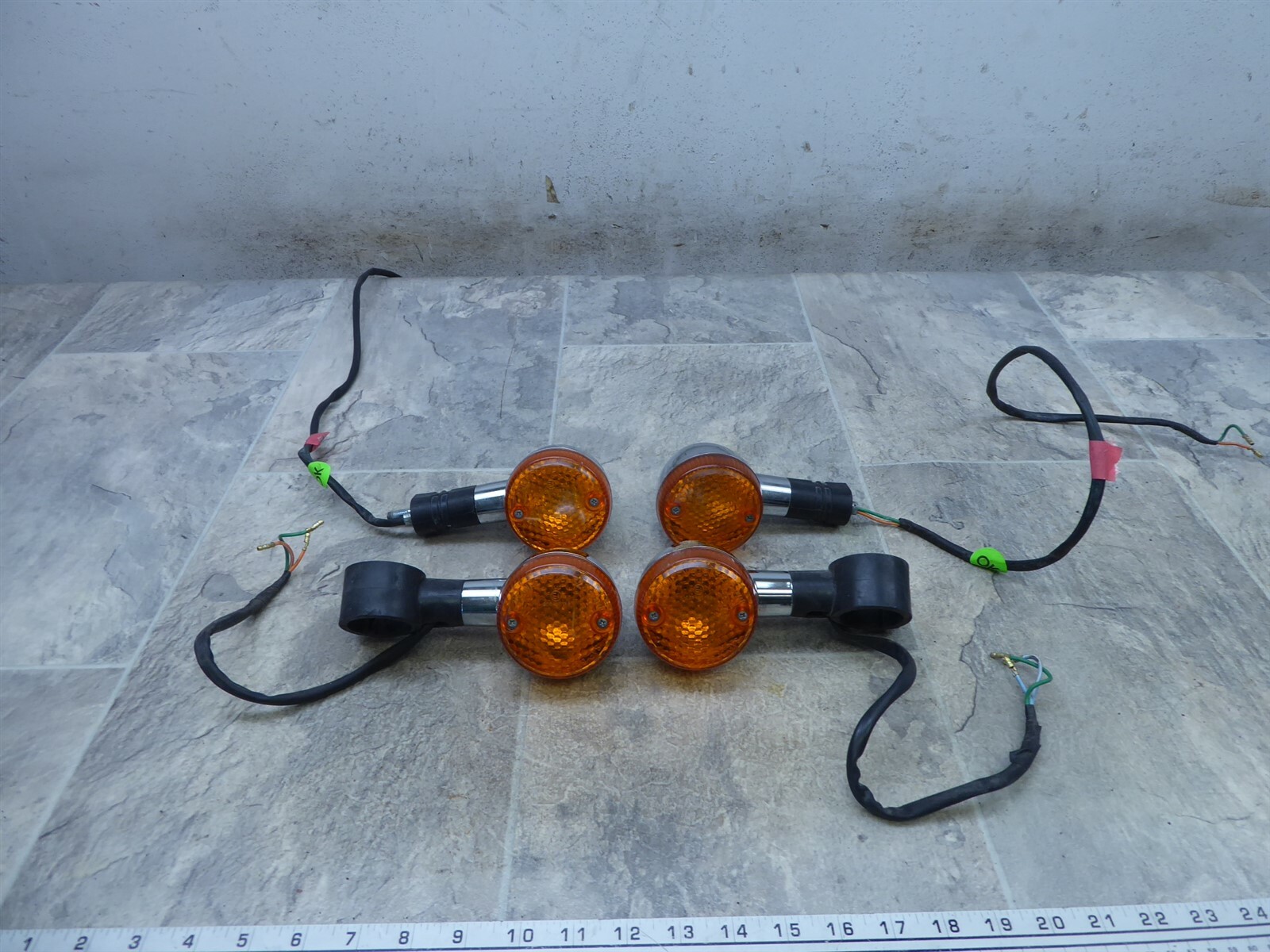 1993 Honda Shadow VT600 H1208-1. turn signals winkers blinkers front ...