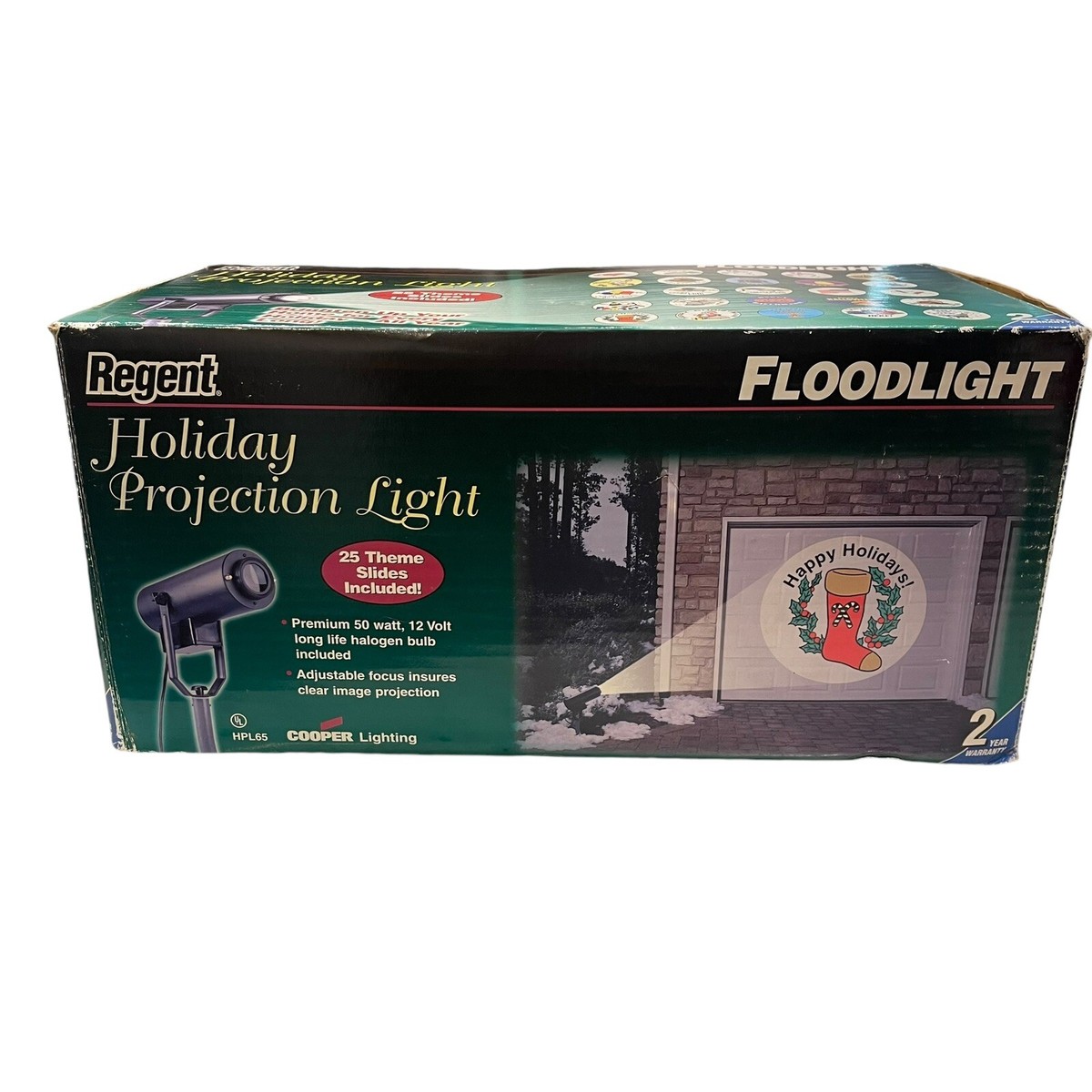 Regent Holiday Light Projection