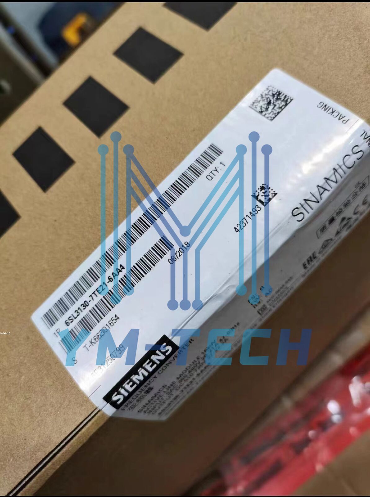 New Siemens 6SL3130-7TE21-6AA4 6SL3 130-7TE21-6AA4 S120 ACTIVE LINE ...