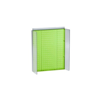 Azar Displays 16" x 20.25" Pegboard Powerwing Display Green 700357-GRE ...