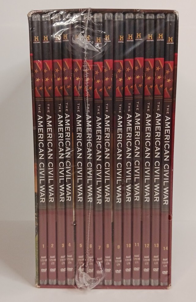 The American Civil War DVD Set 14 DVDs History 28hrs Documentary ...