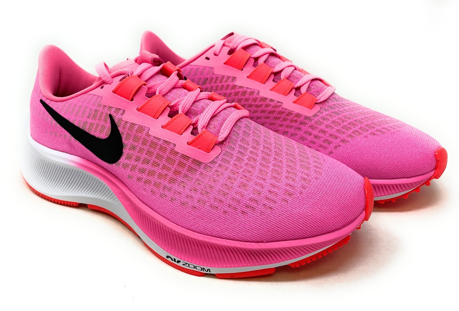 Nike Womens Air Zoom Pegasus 37 Pink Glow/Black | eBay