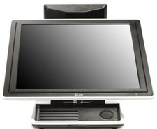 Par Everserv 600 M6150 ES600 POS Widescreen Terminal with Base Open Box ...