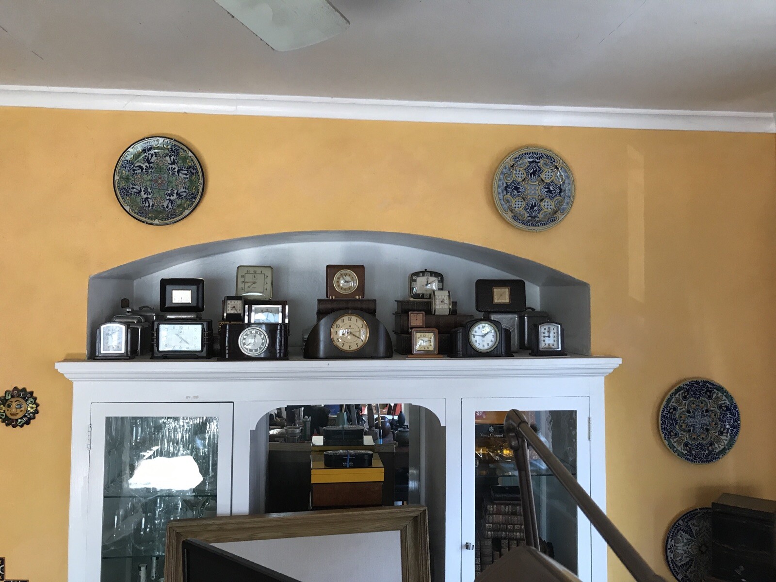 13 clocks: 6 French Jaz art deco bakelite clocks & 7 other 50s-60s ...