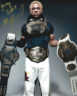 AEW MYRON REED Autographed Color 8x10 w/COA - AEW/WWE | eBay
