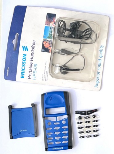 Ericsson GF768 Faceplate Front Cover Housing Assambly+keypad+Handsfree ...