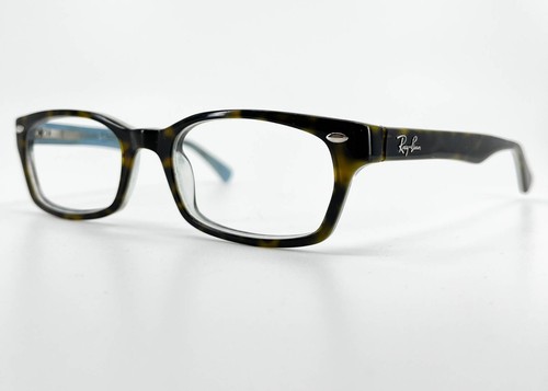 Ray-Ban RB5150 5023 Eyeglasses Frames Brown Tortoise Blue 50-19-135 ...