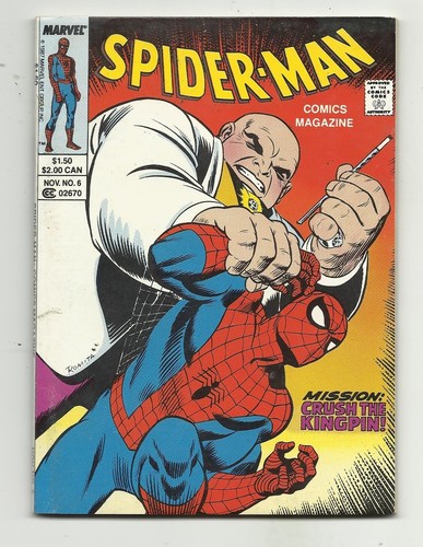 Spider-Man Comics Magazine #6 - Digest size - Stan Lee & John Romita ...