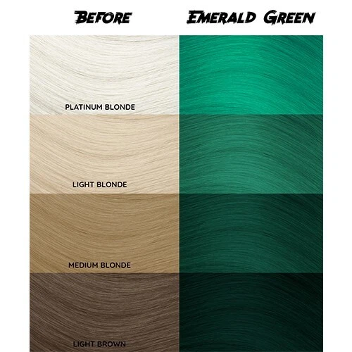 Emerald Green Hair Color