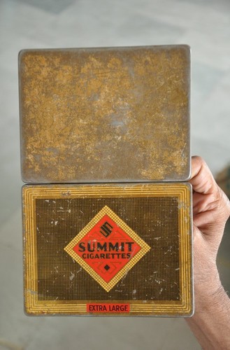 Vintage Summit Cigarettes Ad Litho Tin Box | eBay