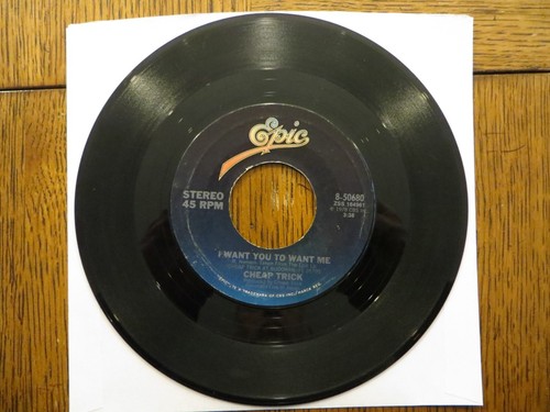 Cheap Trick – I Want You To Want Me / Clock Strikes Ten - 1978 - Epic 8 ...