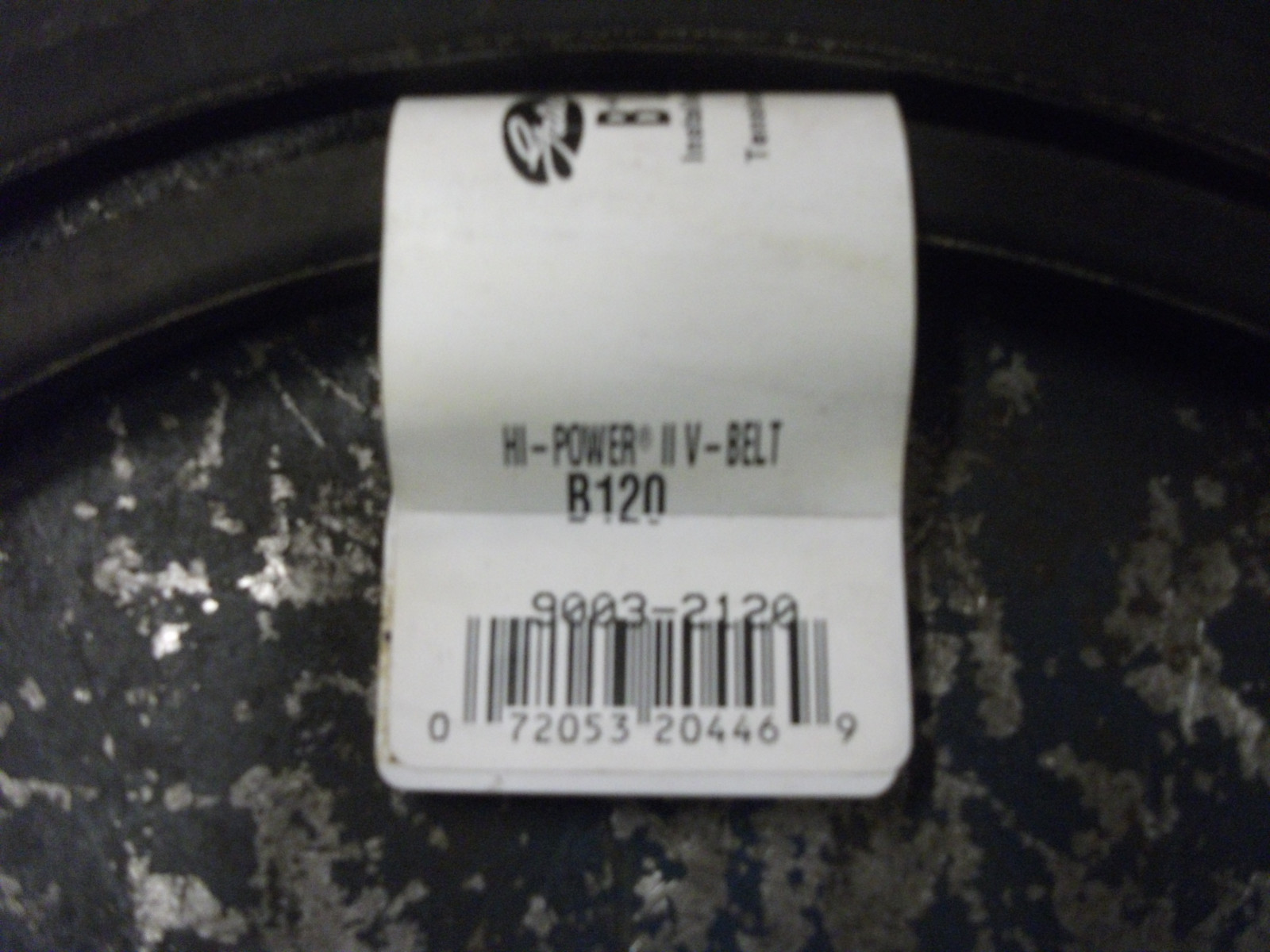 Accessory Drive Belt-Classical Section Wrapped V-Belt Gates B120 | eBay