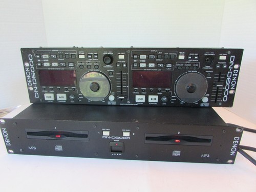 Denon DN-D60000 DJ Controller & Dual CD/MP3 Player Rack Mount Untested ...