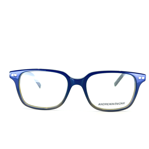 Andrew Andrew T0 2005 5945 Eyeglasses Blue Full Rim Frames 50-17-140 | eBay
