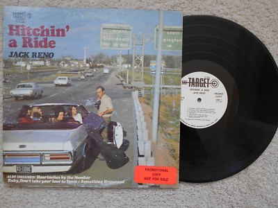 Jack Reno FOLK/COUNTRY LP (TARGET T13-1313) Hitchin' A Ride PROMO | eBay