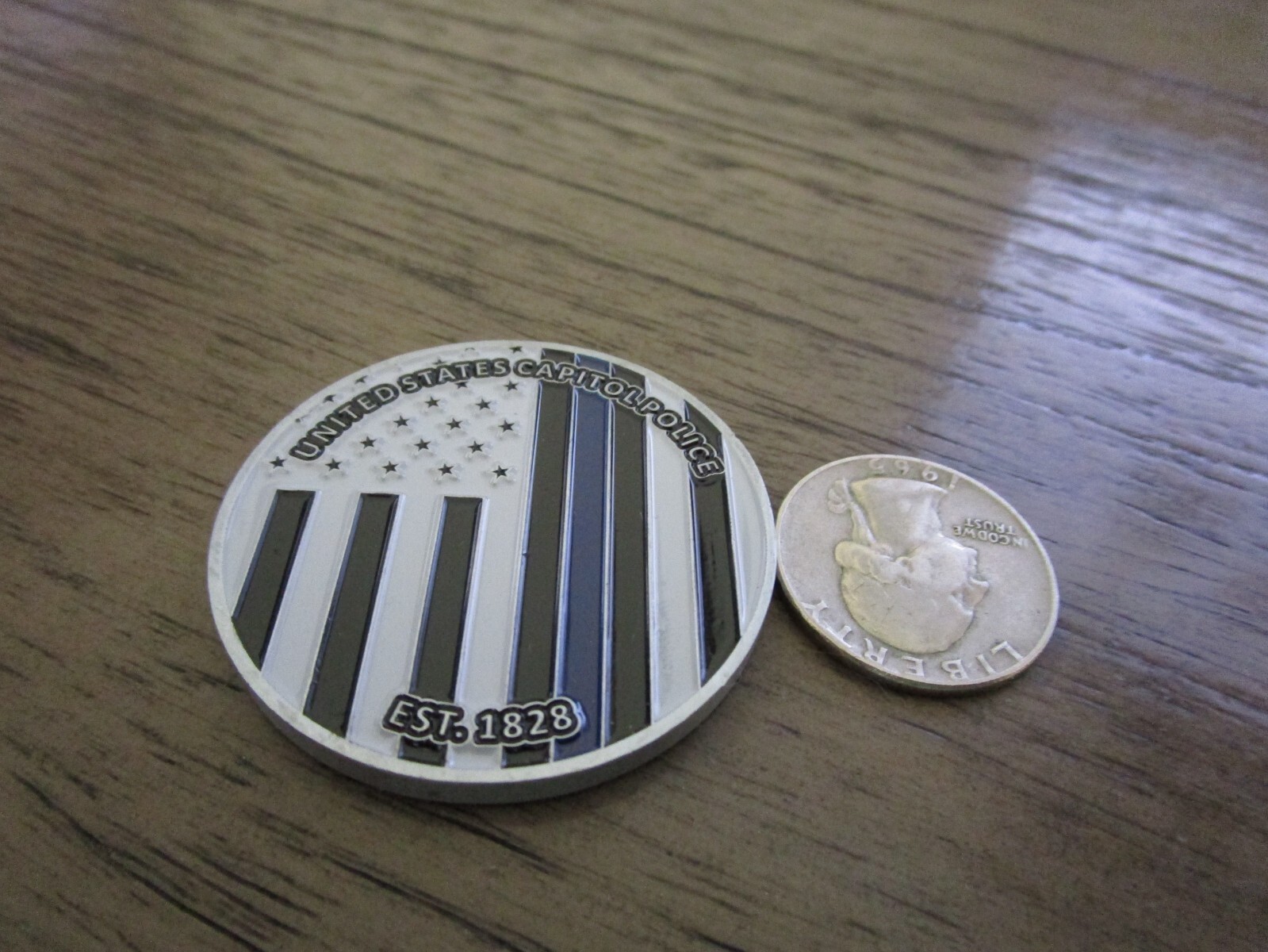 United States Capitol Police DC ROC 188 Est 1828 Challenge Coin #453S ...