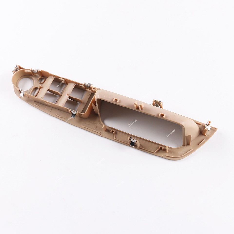 Front Door Window Switch Pull Strap Panel Left Cover Beige For BMW X5 ...