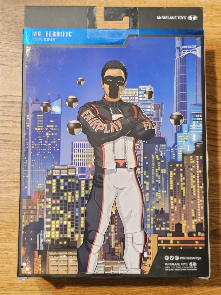 mcfarlane dc multiverse mr terrific red platinum | eBay