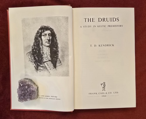 Vintage Book The Druids By Kendrick 1966 Exlibri Of P. A. M Clemoes ...