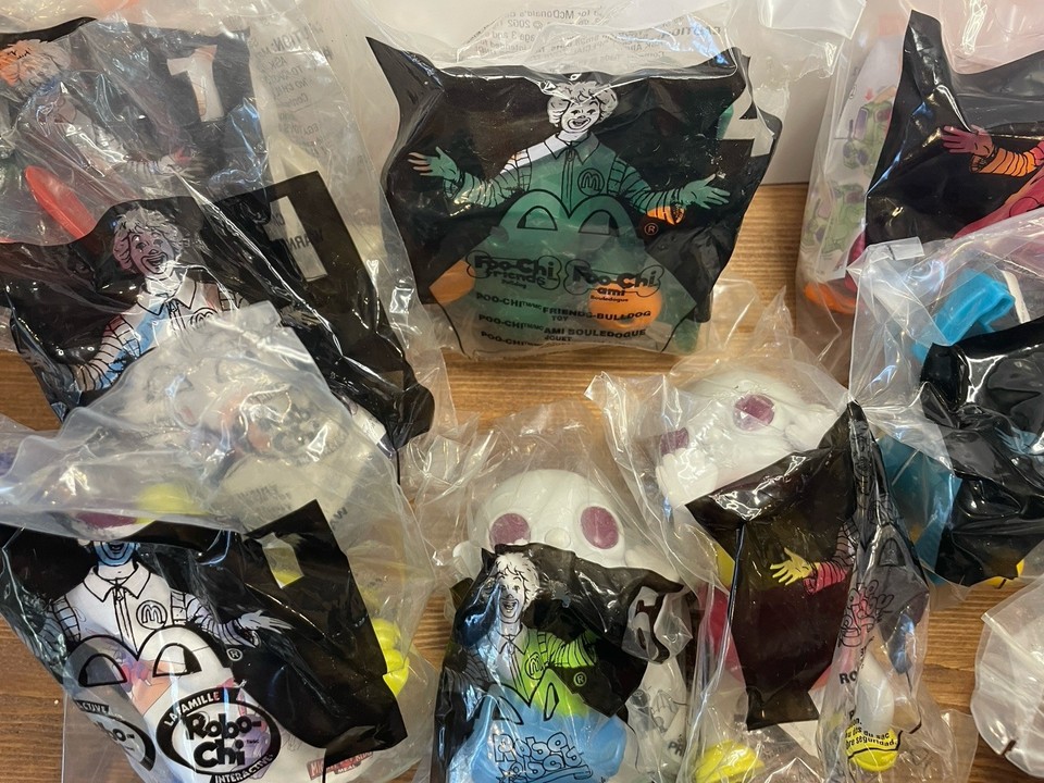 McDonalds 2002 Robo Chi & Friends Happy Meal Toys Complete Set of 11 ...