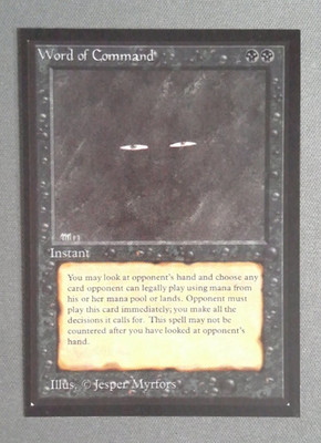 Word of Command Collectors' Edition NM | eBay