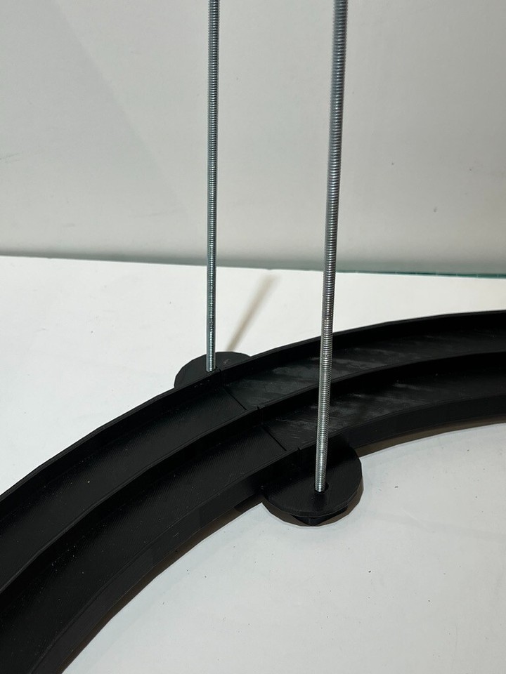 N scale Double Track Helix kit for 30" diameter/15" radius curves-3D ...