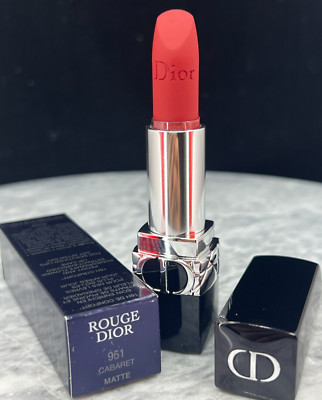 Dior Rouge Couture Colour Lipstick 951 Cabaret Matte 0.12 oz NIB | eBay