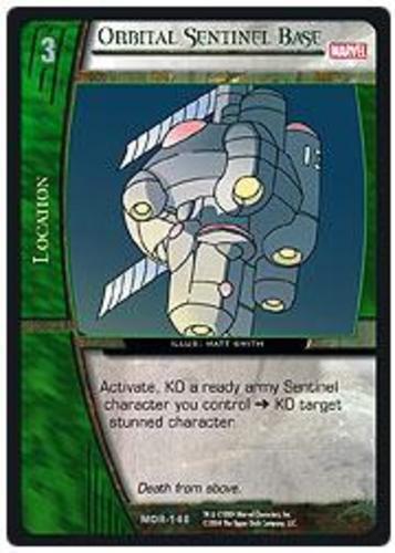 VS System: Orbital Sentinel Base - Unlimited Edition [Played] Marvel ...