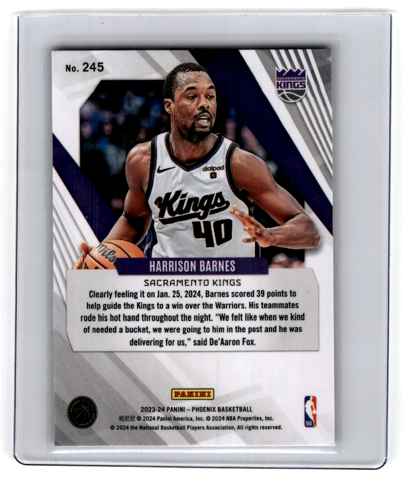 2023 Panini Phoenix Harrison Barnes #245 **Free Shipping @ $10+** | eBay