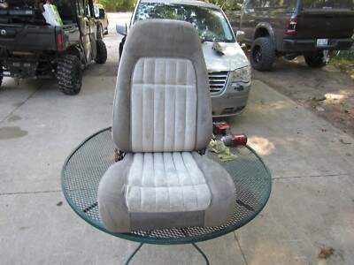 88-94 CHEVY SILVERADO SUBURBAN TAHOE GMC SIERRA PASSENGER GRAY BUCKET ...