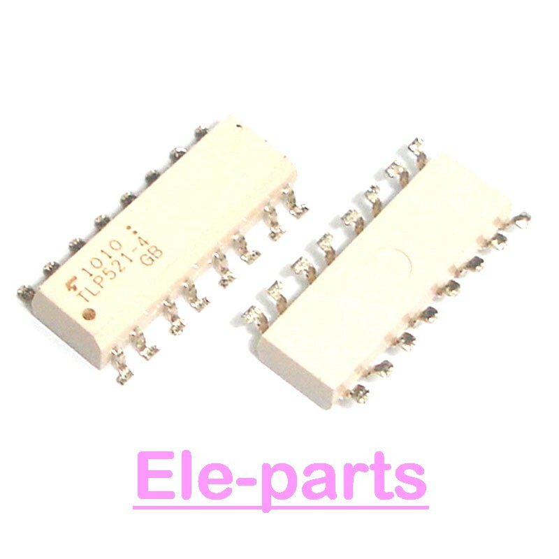 50 PCS TLP521-4GB SMD-16 TLP521-4 P521-4 SOP-16 PHOTOTRANSISTOR Chip IC ...