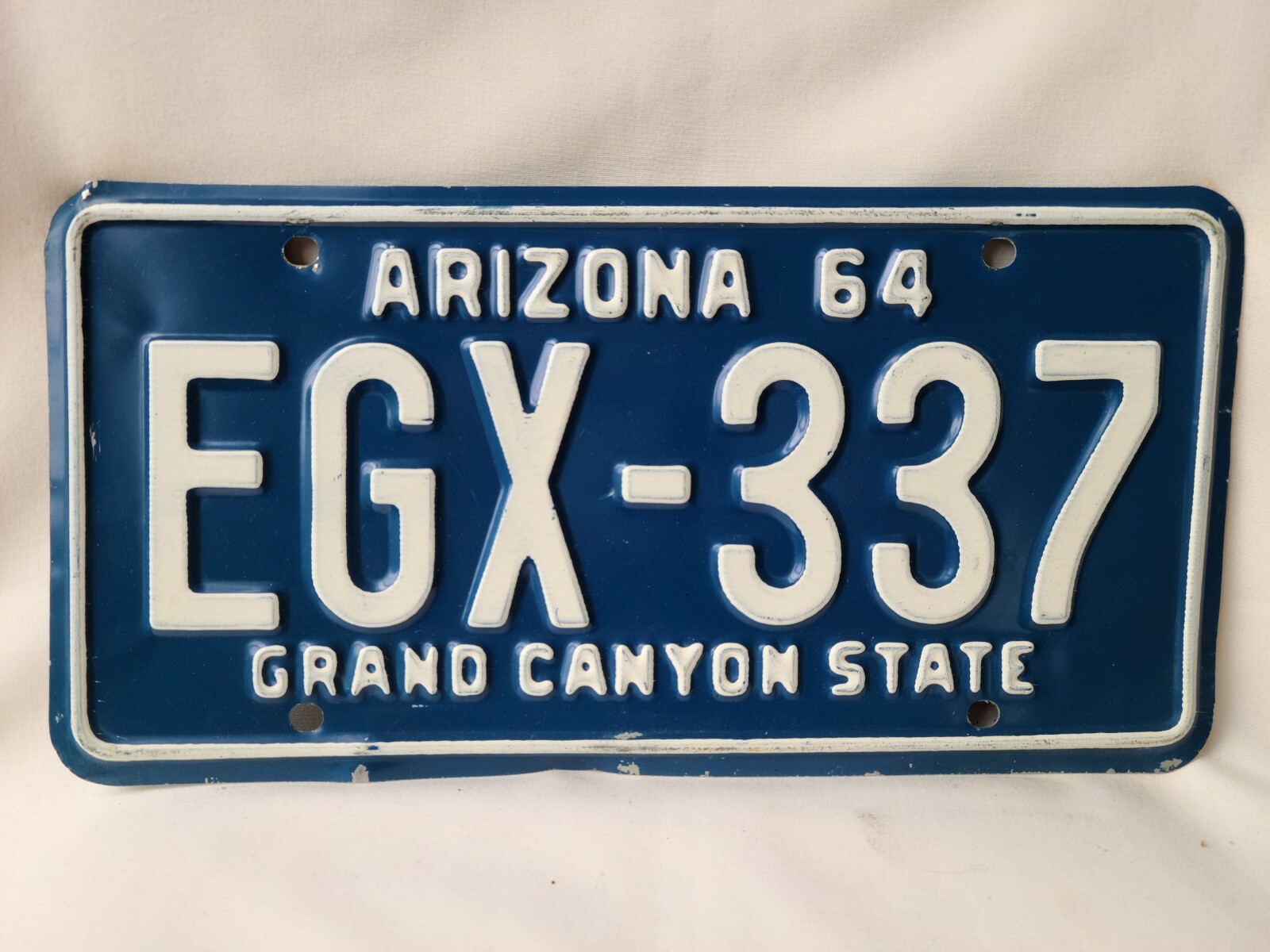 Vintage 1964 Arizona Grand Canyon State License Plate 0322 | eBay