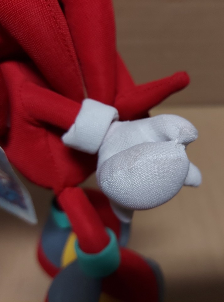 Sonic The Hedgehog Knuckles 7" Plush Fun-4-All 2003 | eBay