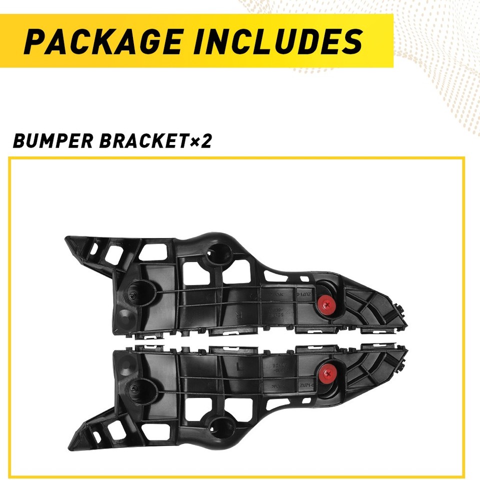 Front Bumper Brackets Retainer LH & RH Set of 2 For Toyota Highlander ...