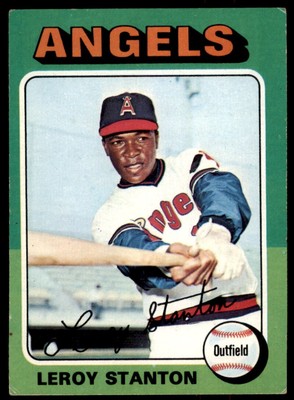 1975 Topps #342 Leroy Stanton VG California Angels | eBay