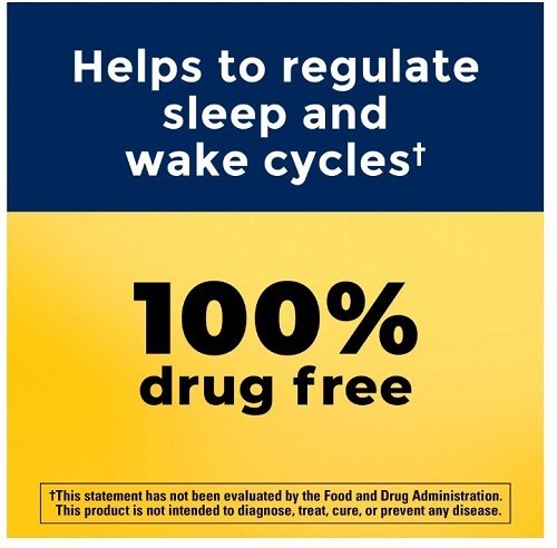 Nature Made Melatonin 3 mg Tablets, 100% Drug Free Sleep Aid for Adults ...
