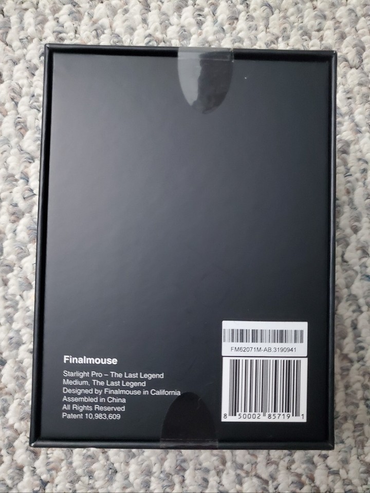 FinalMouse The Last Legend Gaming Mouse MEDIUM w/ CENTERPIECE CODE ...