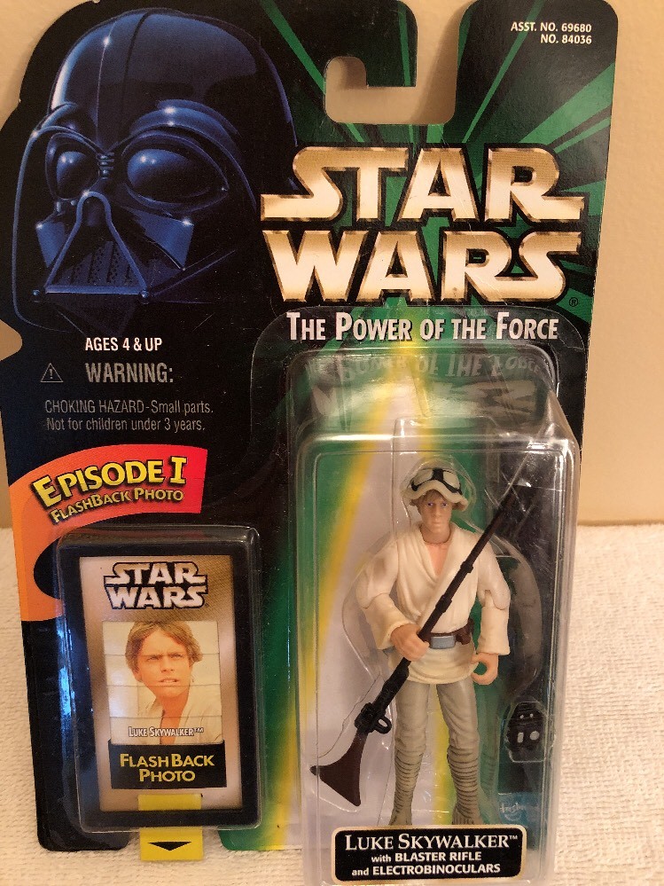Star Wars Power Of The force Luke Skywalker Flashback Photo Episode 1 ...