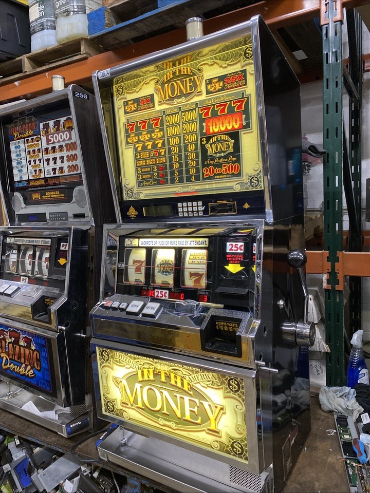 Bally 6000 In The Money 3 Coin SLOT MACHINE | eBay