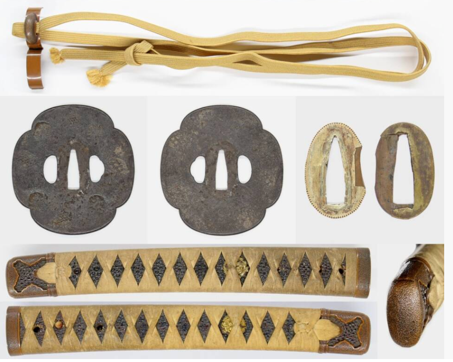 Japanese Sword Katana 76.5cm Kobizen Arimase 古備前有正 1100s Heian era ...