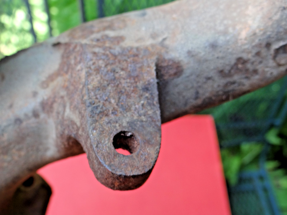 TRIUMPH Late TR2 TR3 Early TR4 EXHAUST MANIFOLD ORIGINAL STANPART ...
