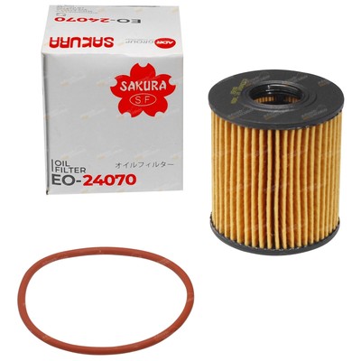 Sakura Cartridge Engine Oil Filter for Volvo S40 2.0L 4cyl D4204T 2009 ...