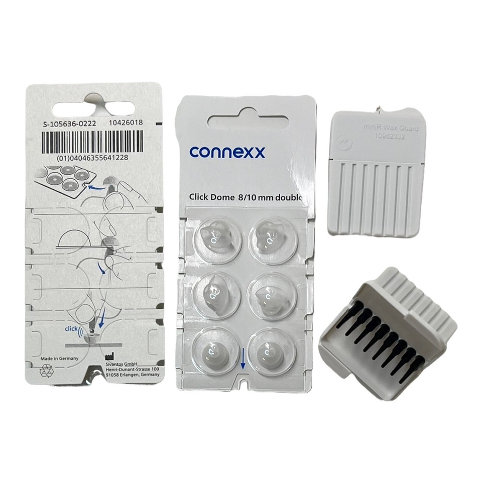 Connexx 2.0 8/10mm Double Click Domes 2 Packs with Two Packs of MiniR ...