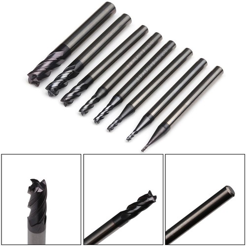 Alloy Carbide 4 Flute Mill Machine Tools Milling Cutter Endmill Cutting ...