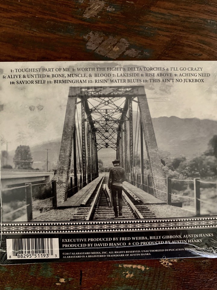 Austin Hanks CD Alabastard Americana Roots Rock Blues Country Music ...