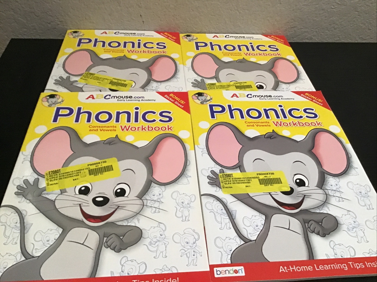 Lot Of 4 ABCMouse.Com Books Phonics All New! | eBay
